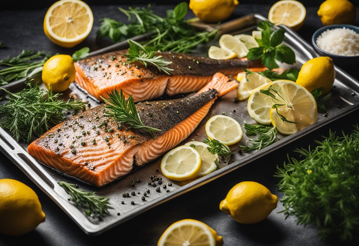 Opskrift på hel side laks i ovn: Sådan tilbereder du den perfekte fisk ...